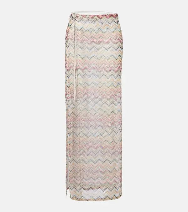 Missoni Zigzag Mesh Beach Cover-up - Multicoloured