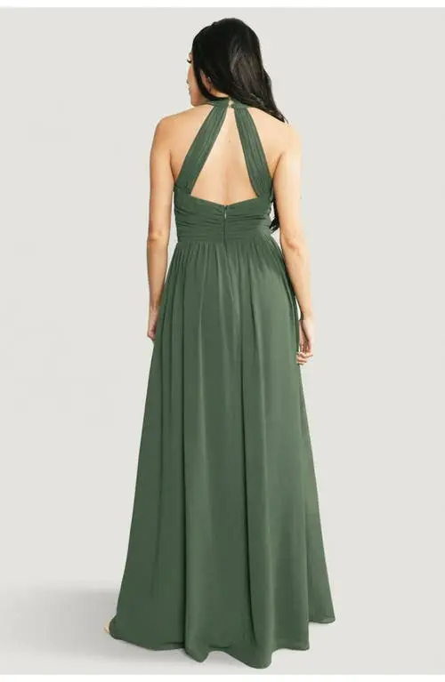 BALTIC BØRN Larissa Halter Maxi Dress