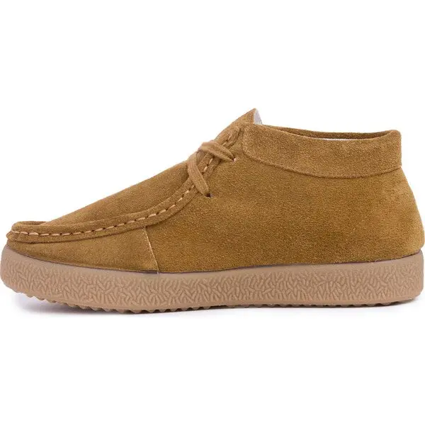 CELTIC & CO. Crepe Sole Lace Up Moccasin Shoes