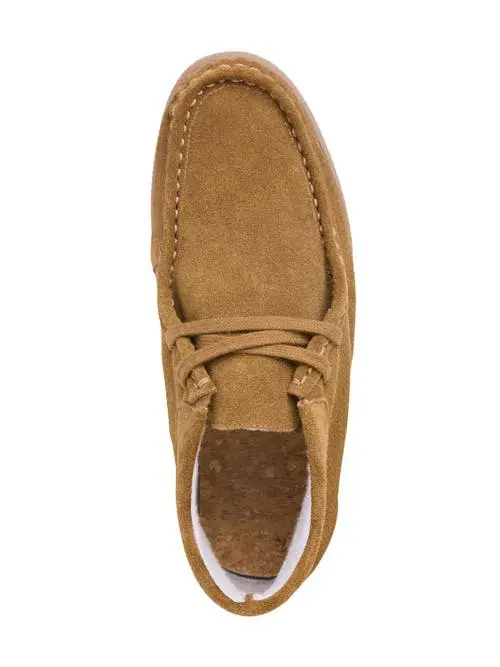 CELTIC & CO. Crepe Sole Lace Up Moccasin Shoes