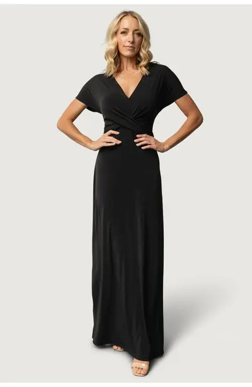 BALTIC BØRN Annaeli Cross Front Maxi Dress