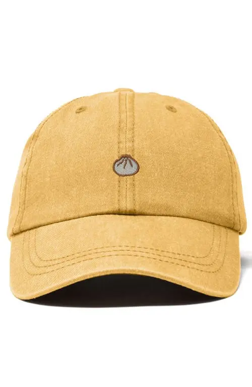 DALIX Soup Dumpling Baseball Cap - Washed Gold