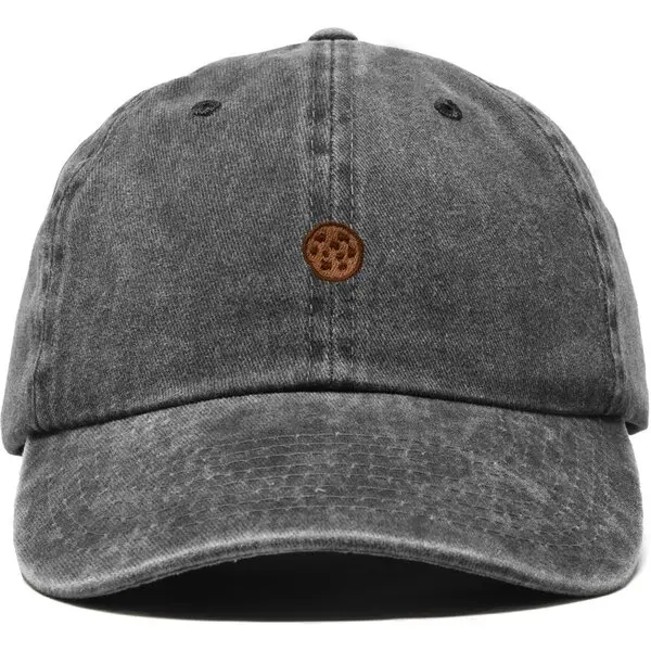 DALIX Cookie Dad Cap - Washed Black