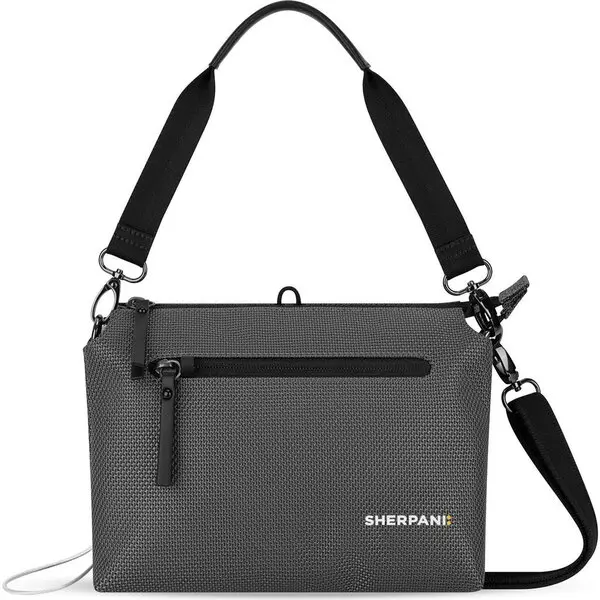 SHERPANI Mei Anti-theft Crossbody Bag - Granite