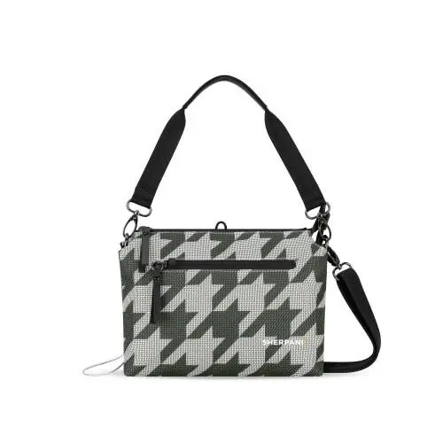 SHERPANI Mei Anti-theft Crossbody Bag - Houndstooth