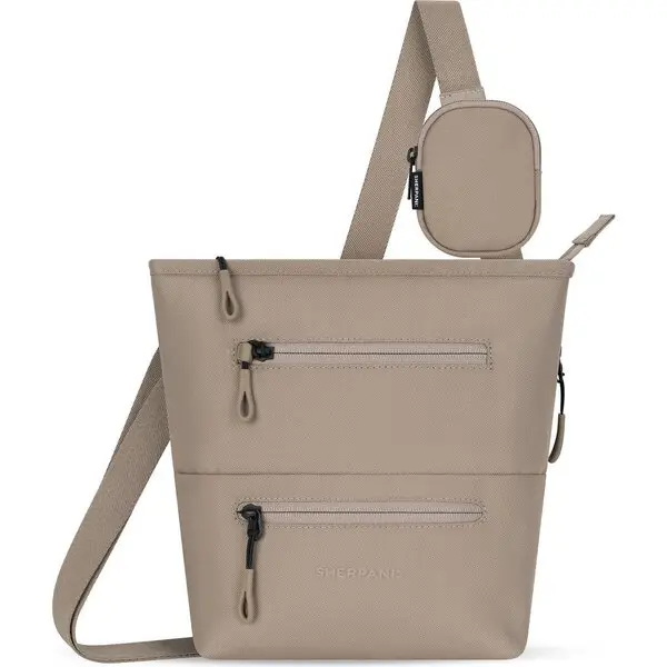 SHERPANI Sadie Lightweight Rfid Protection Crossbody Bag - Dune