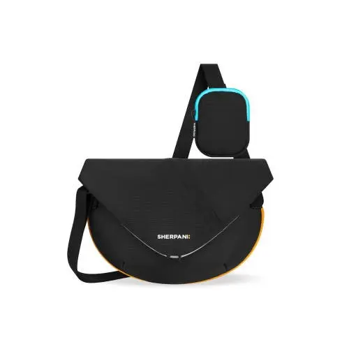 SHERPANI Milli Medium Crossbody Bag With Rfid Protection - Chromatic