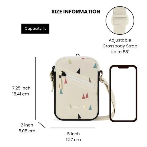 SHERPANI Rogue Mini Crossbody Bag - Terrazzo