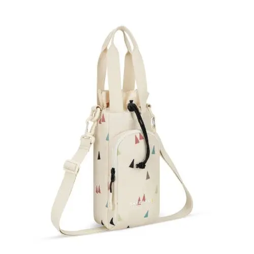 SHERPANI Izzie Crossbody With Water Bottle Holder - Terrazzo