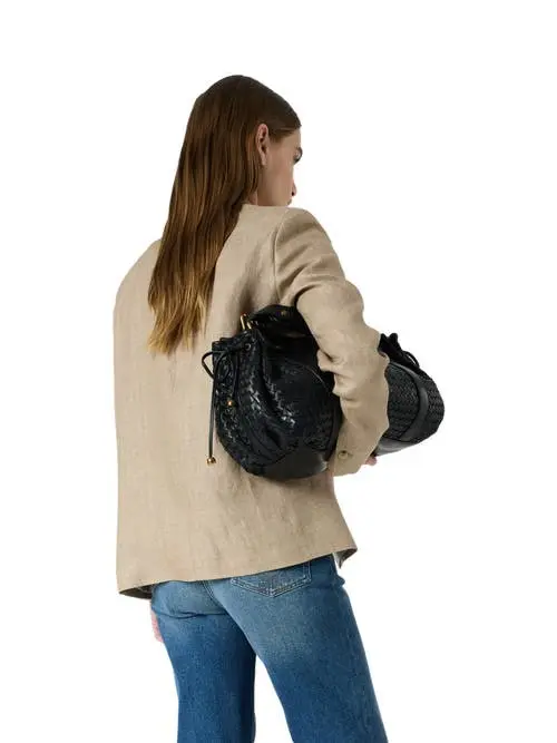 Gerard Darel Taliya Linen Blazer - Sand