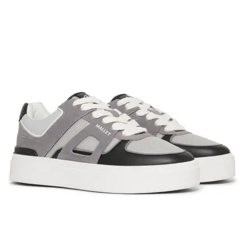 MALLET Fenchurch Skate-style Sneakers - Light Grey