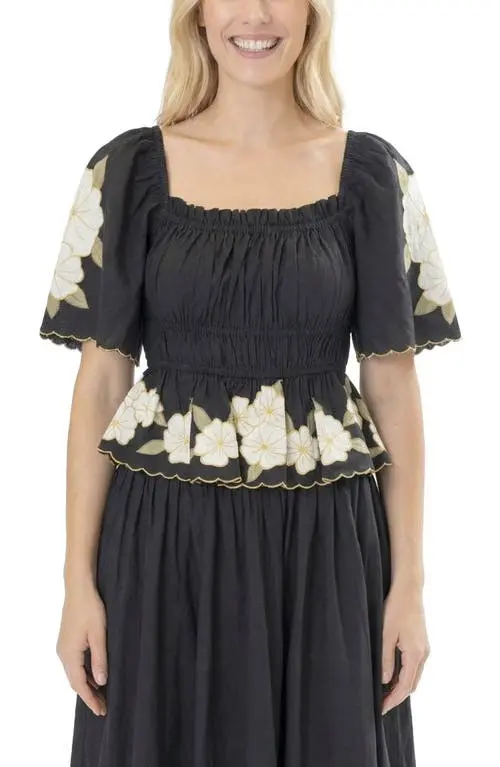 AREA STARS Gia Floral Top