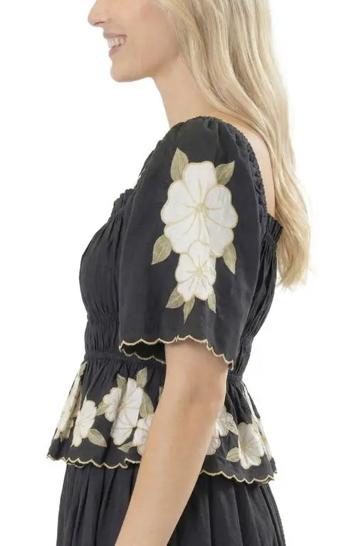 AREA STARS Gia Floral Top