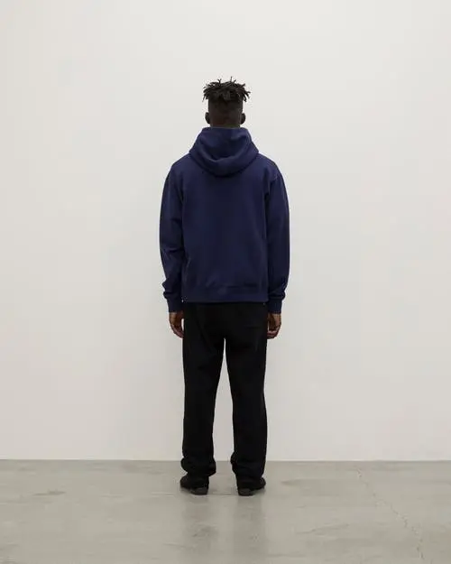 VOWELS Classic Zip Hoodie - Navy