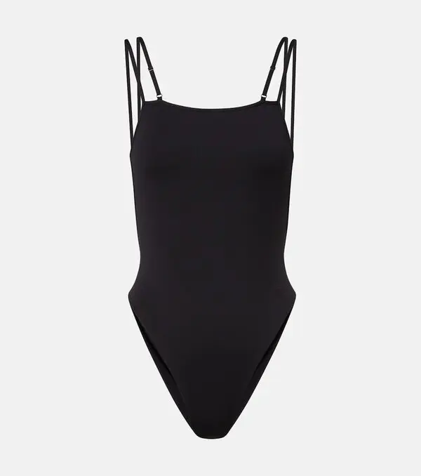 TOM FORD Jersey Swimsuit - Black