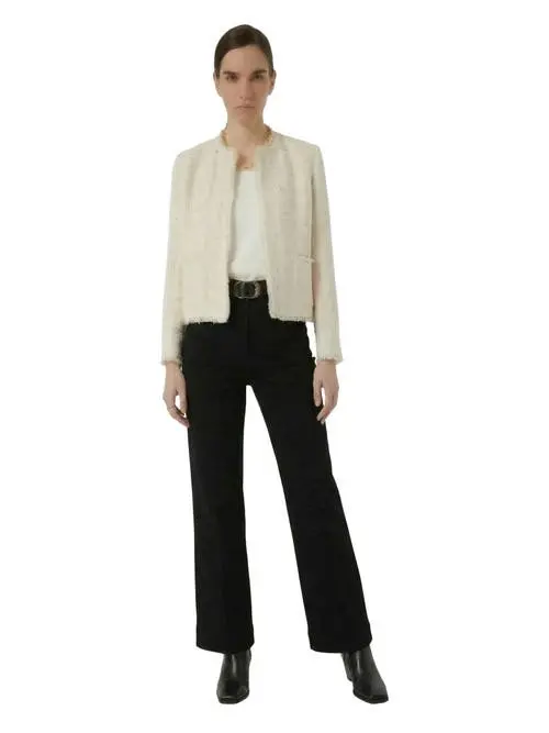 Gerard Darel Taissa Tweed Cropped Jacket