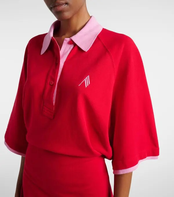 Attico Cotton Polo Dress
