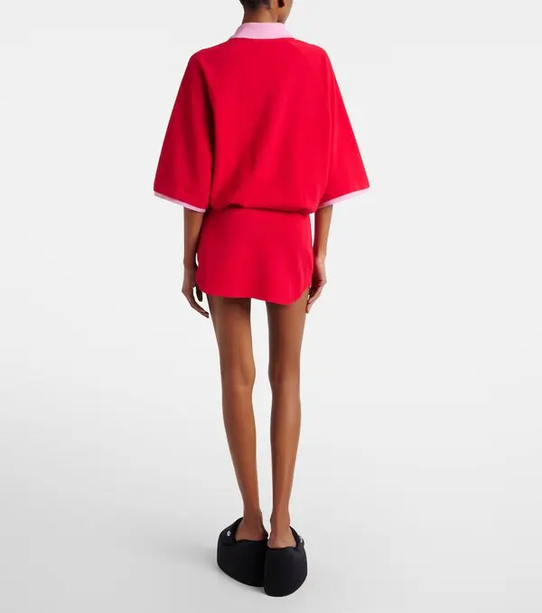 Attico Cotton Polo Dress