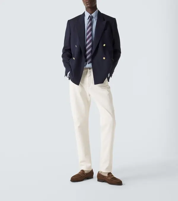 Polo Ralph Lauren Embroidered Cotton Shirt - Blue