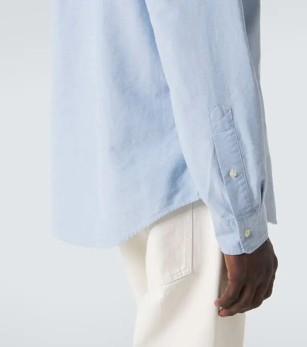 Polo Ralph Lauren Embroidered Cotton Shirt - Blue