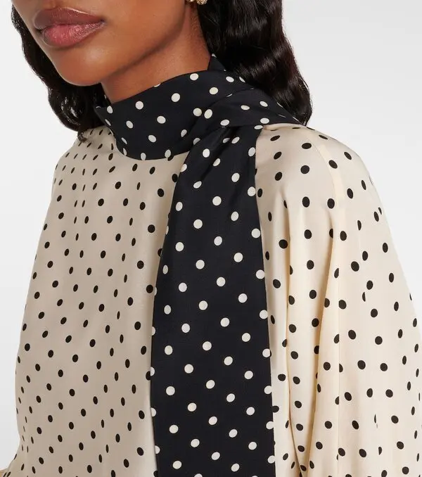 Valentino Garavani Silk Crêpe De Chine Blouse
