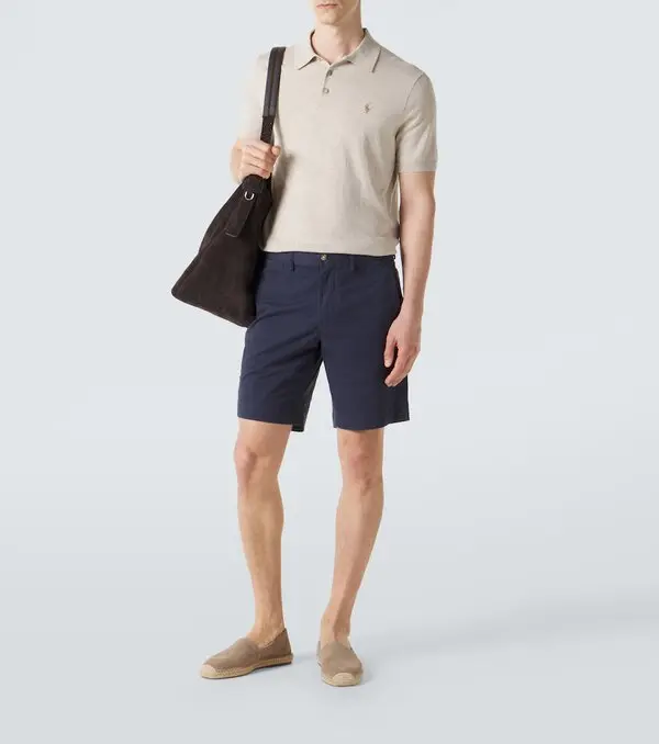 Polo Ralph Lauren Cotton-blend Shorts - Blue