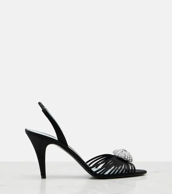 Valentino Garavani Slingback Sandals - Black