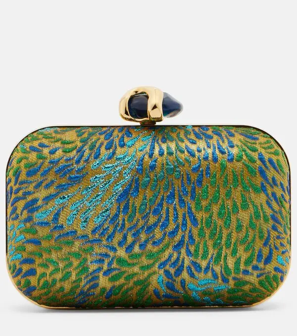 JIMMY CHOO Cloud Brocade Clutch