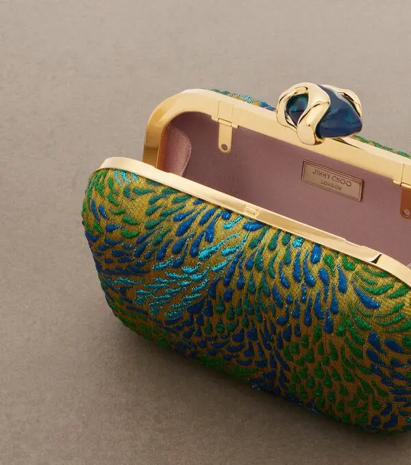 JIMMY CHOO Cloud Brocade Clutch