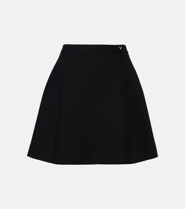 Valentino Garavani Crepe Couture Miniskirt