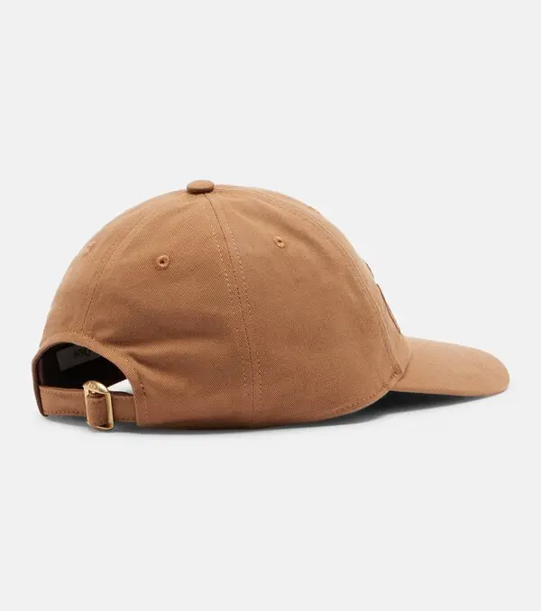 Chloé Signature Canvas Baseball Cap - Brown