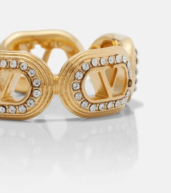 Valentino Garavani Ovalette Swarovski®-embellished Ring