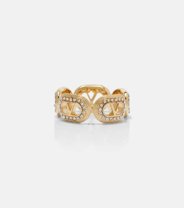 Valentino Garavani Ovalette Swarovski®-embellished Ring