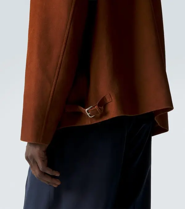 Miu Miu Suede Zip-up Jacket