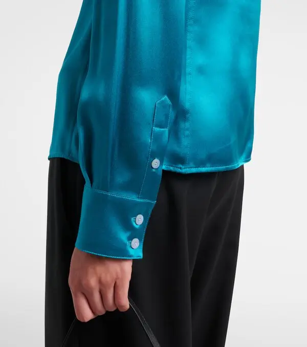 Gucci Silk Satin Shirt
