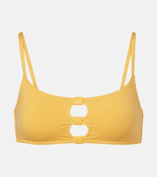 ERES Bloom Bikini Top - Yellow