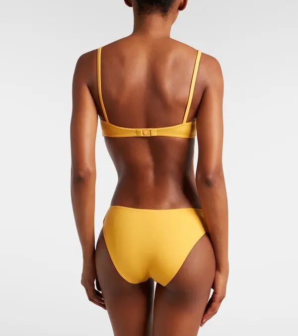 ERES Bloom Bikini Top - Yellow