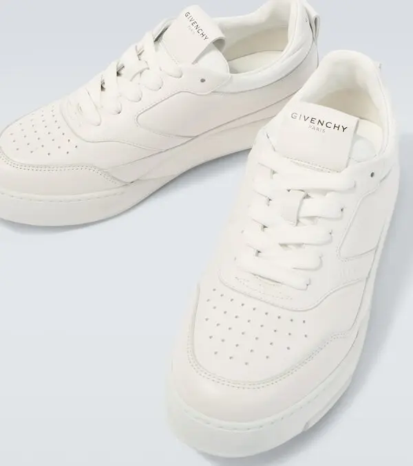 Givenchy Leather Lace-up Sneakers