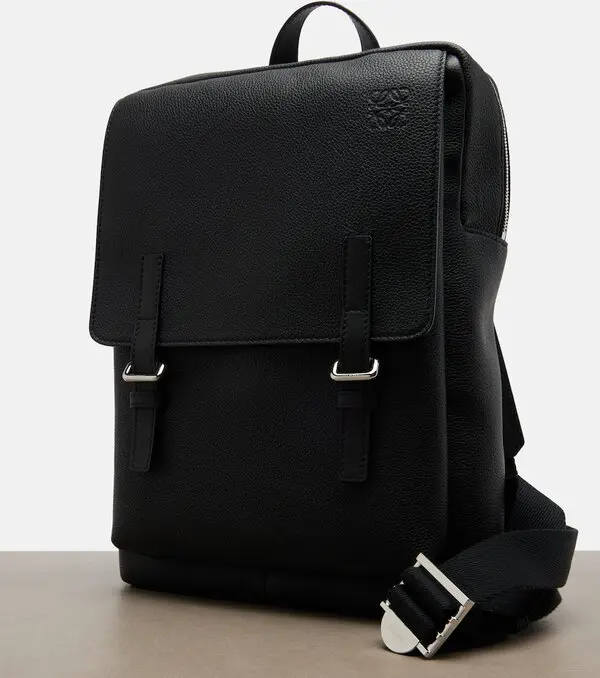 Loewe Military Leather Backpack