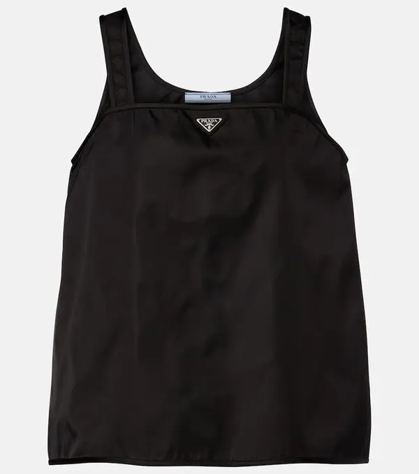 Prada Recycled Polyamide Logo Top