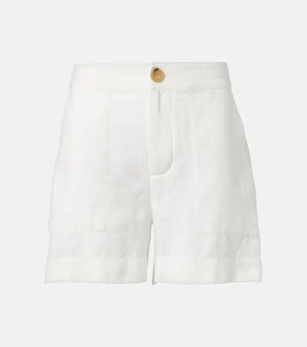 Vince Hemp Bermuda Shorts - White