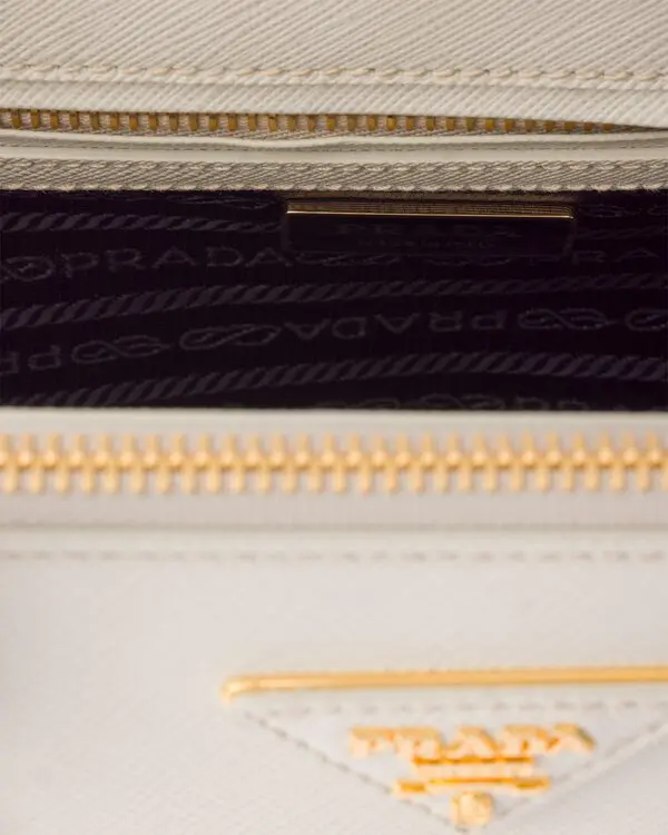 Prada Galleria Medium Saffiano Leather Bag - Neutral