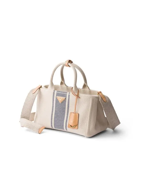 Prada Large Cotton Canvas Bag