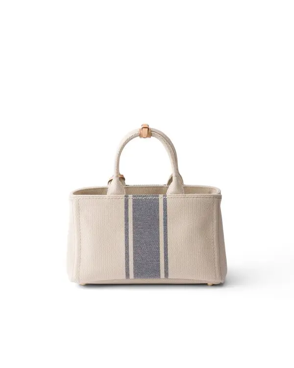 Prada Large Cotton Canvas Bag