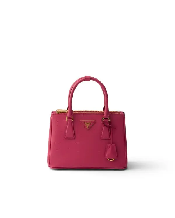 Prada Galleria Small Saffiano Leather Bag - Pink