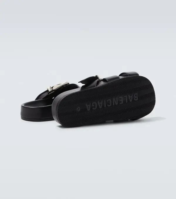 Balenciaga Leather Mules