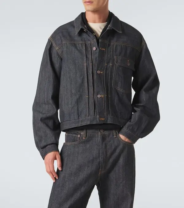 Visvim 102xx Raw Denim Jacket - Blue