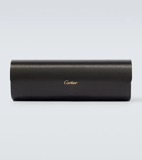 Cartier Decor C De Rectangular Sunglasses