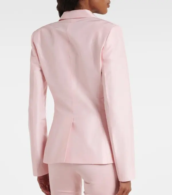 Gucci Silk Faille Blazer - Pink