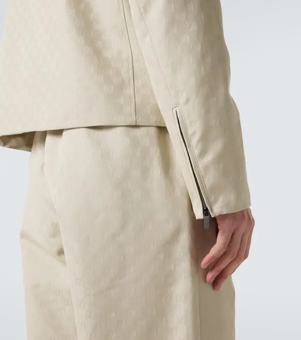 Gucci Gg Canvas Cotton Jacket
